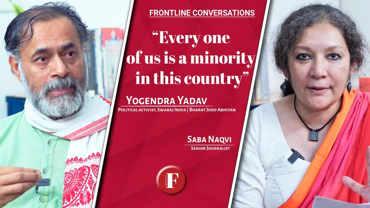 INTERVIEW | Yogendra Yadav, political analyst and politician says we ... INTERVIEW | Yogendra Yadav, political analyst and politician says we ...